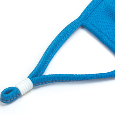 Adjustable face masks printed in full color with adjustable ear-loops