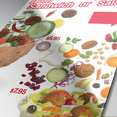 PVC Boards Printed in Full Color on 3m Adhesive Vinyl Applied to 3mm ...