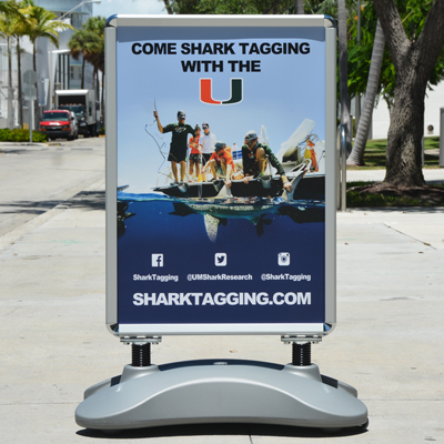 Sidewalk Signs Include a Self Standing Heavy Duty Base with Two 33x23.5 ...